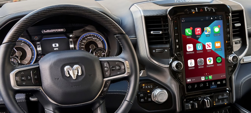 The 2022 Ram Truck Lineup Has a New Uconnect Infotainment System With ...