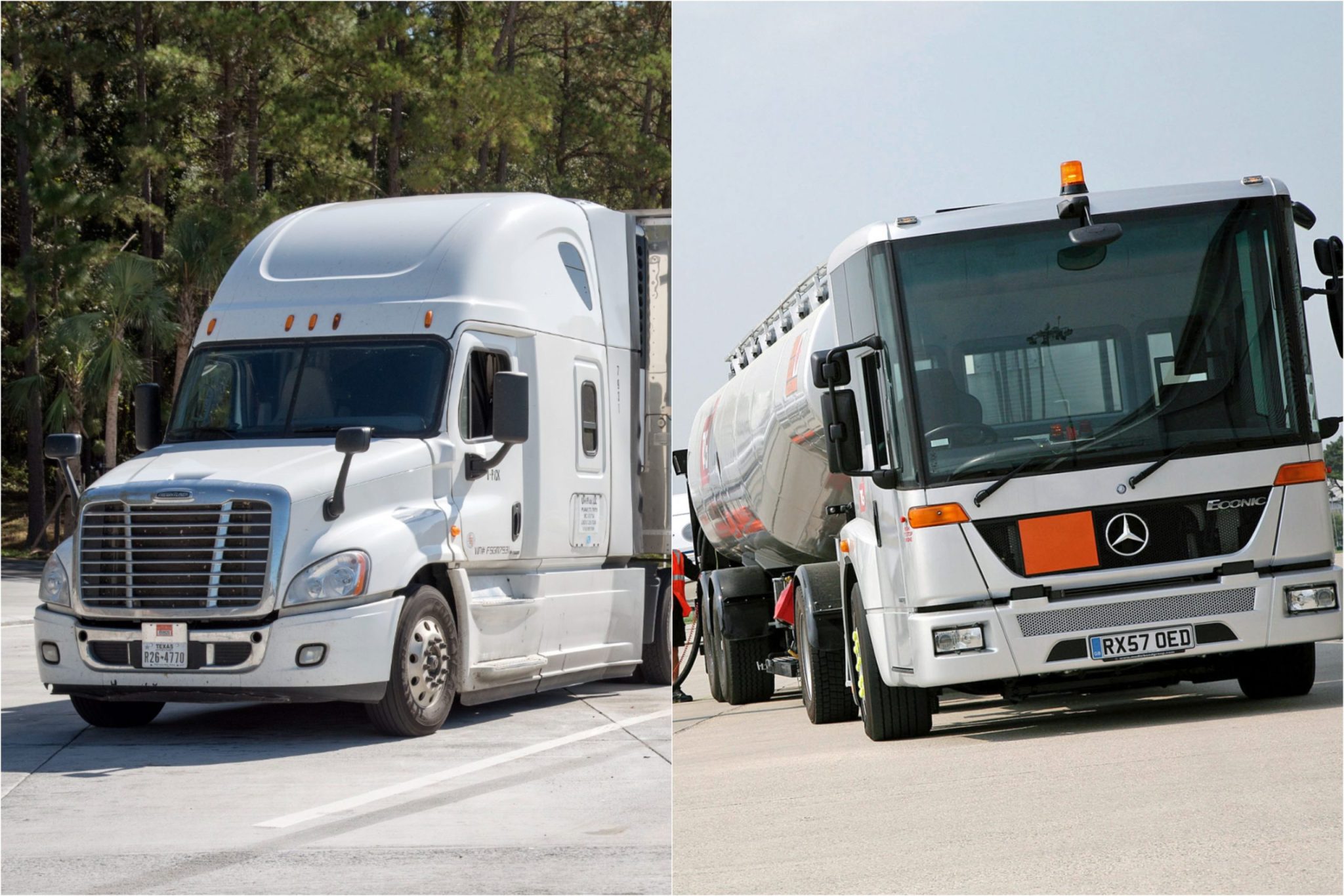 The Differences Between American and European Semi-Trucks