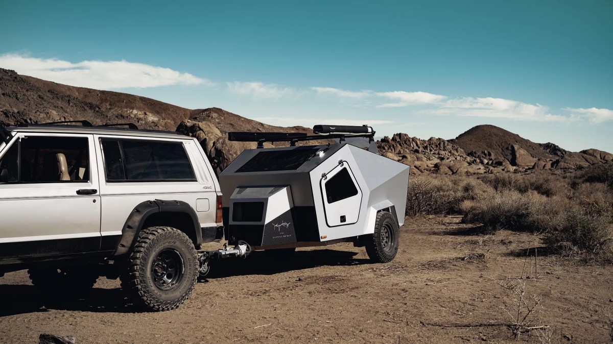 Polydrops Debuts New Space Age Tiny Overland Camper Trailer That People ...
