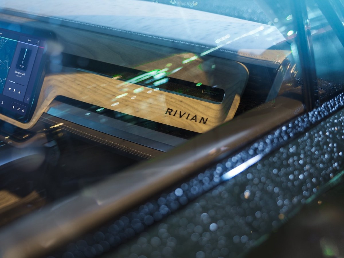 Check Out The Rivian Interior In The R1T Electric Pickup