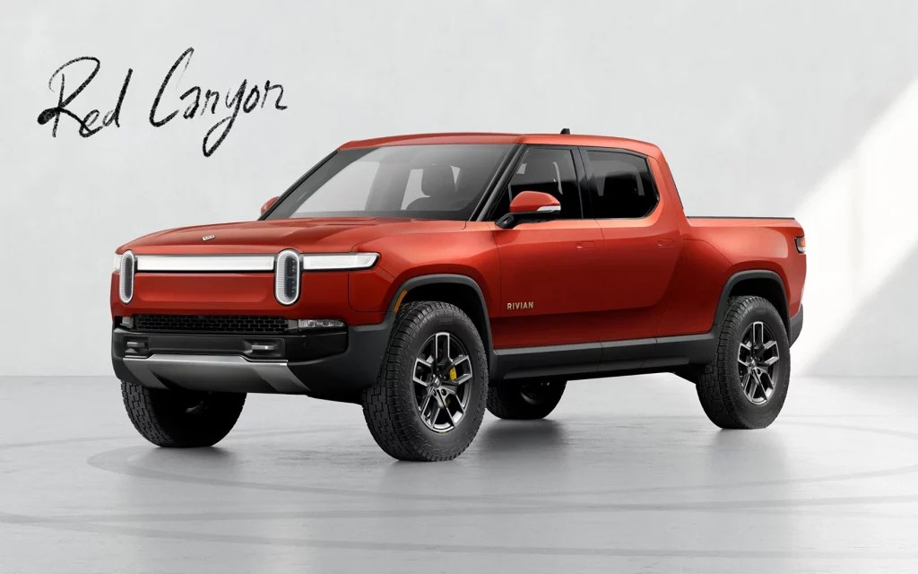 Rivian R1T and R1S Offer a Rainbow of Beautiful Color Options