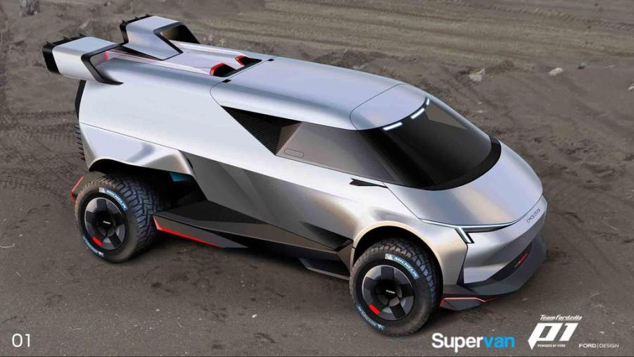 The Fordzilla P1 Supervan Is Becoming a Real Monster