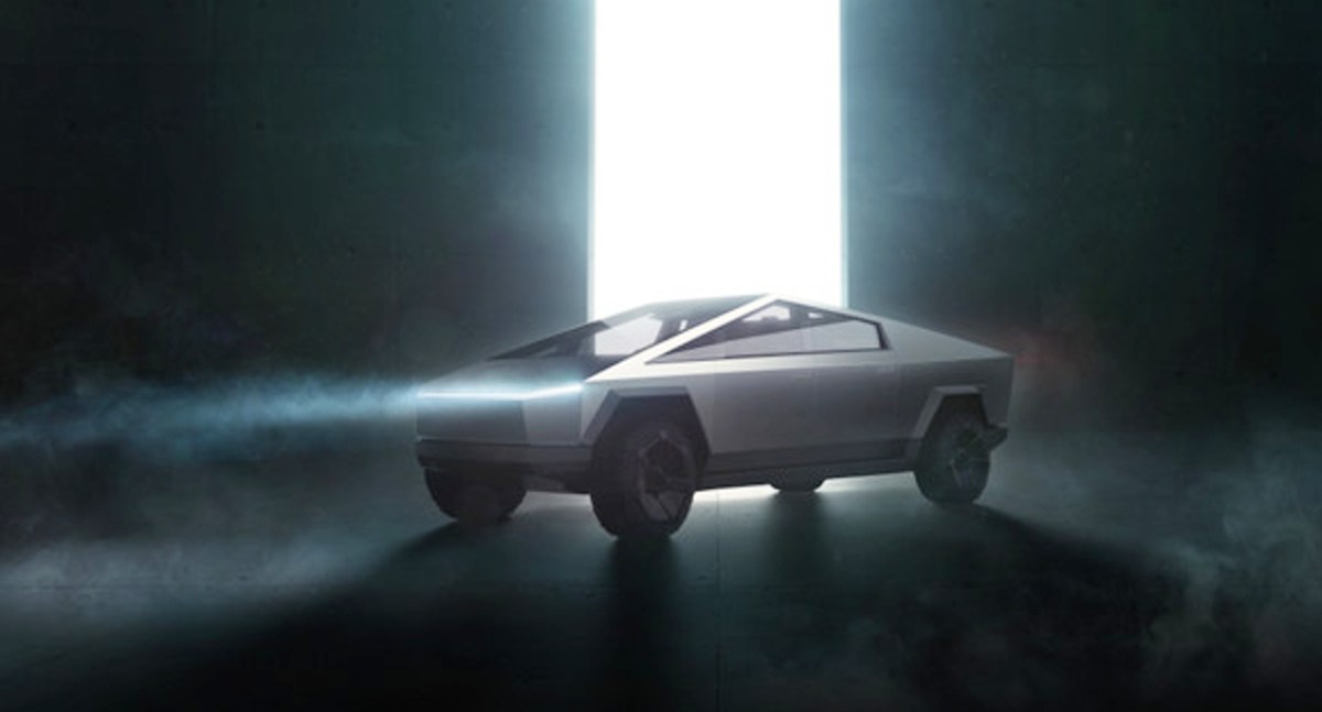 Cybertruck: Drone Shots Running on the Tesla Test Track Reveals All