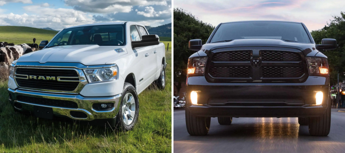 2022 Ram 1500 vs. 2022 Ram 1500 Classic: The Modern and Vintage Ram ...