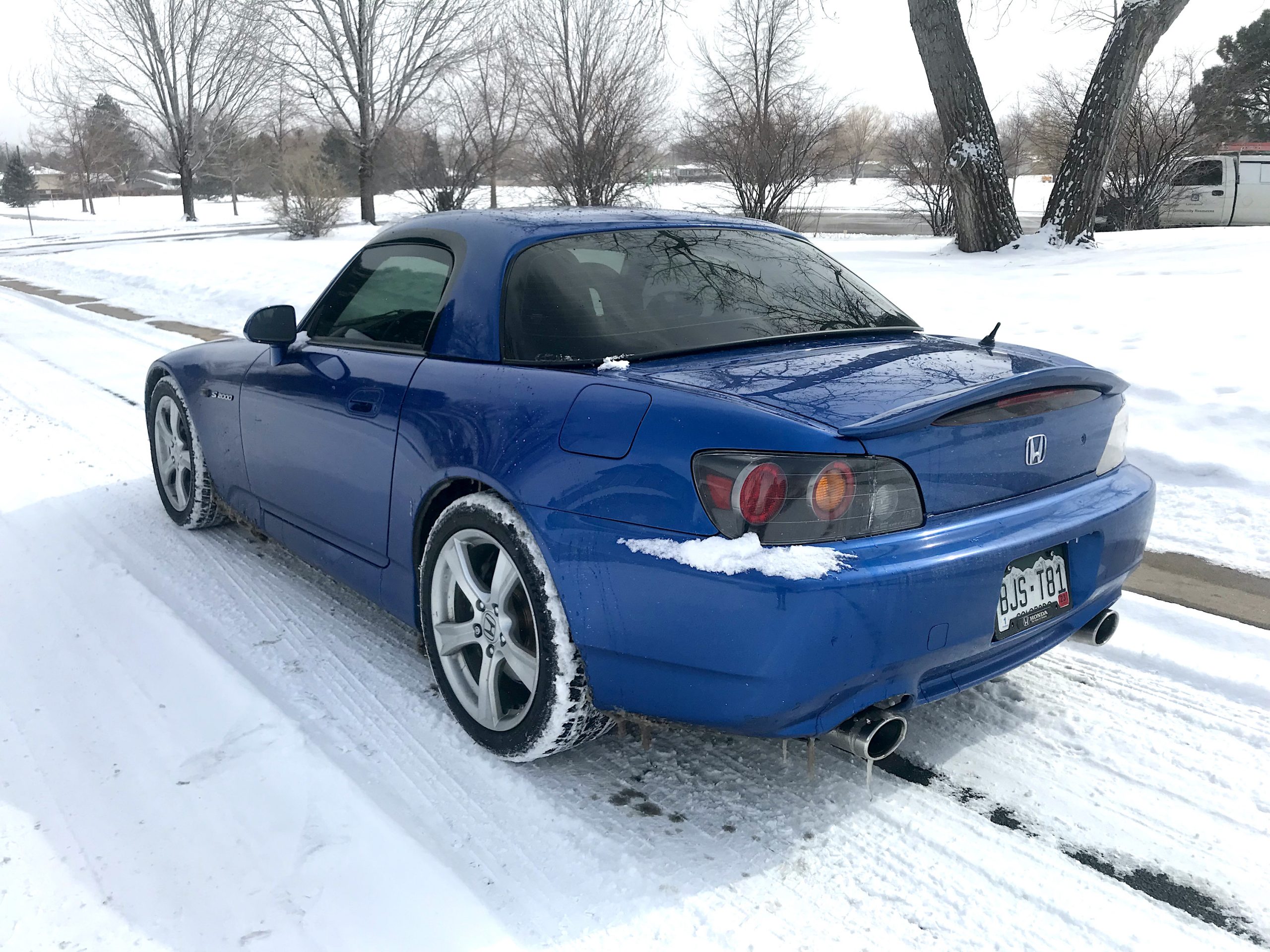 Driving a Honda S2000 in 0-Degree Weather Isn't That Cool