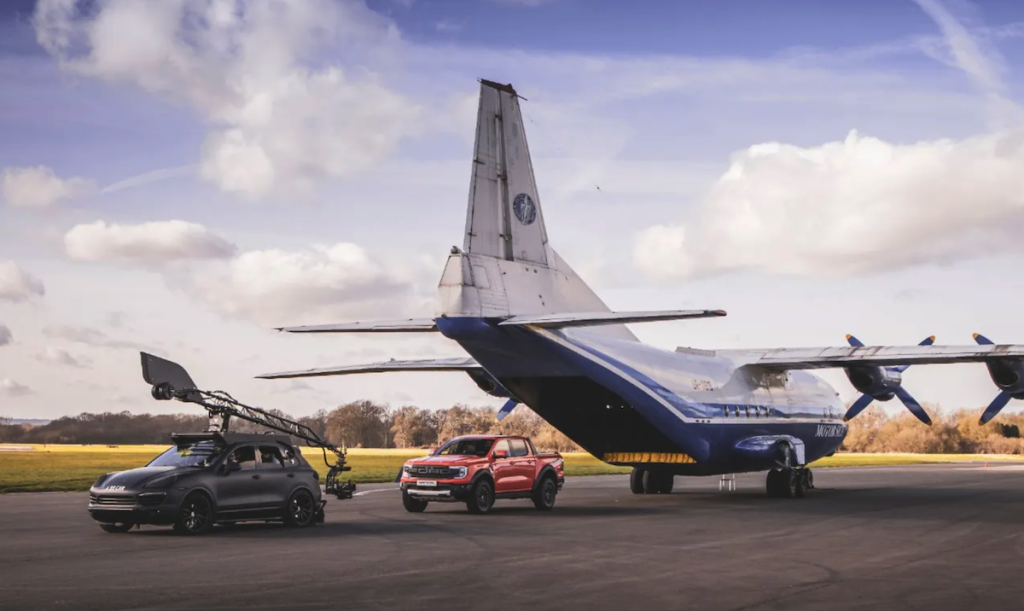 Watch the 2023 Ford Ranger Raptor Jump out of a Plane