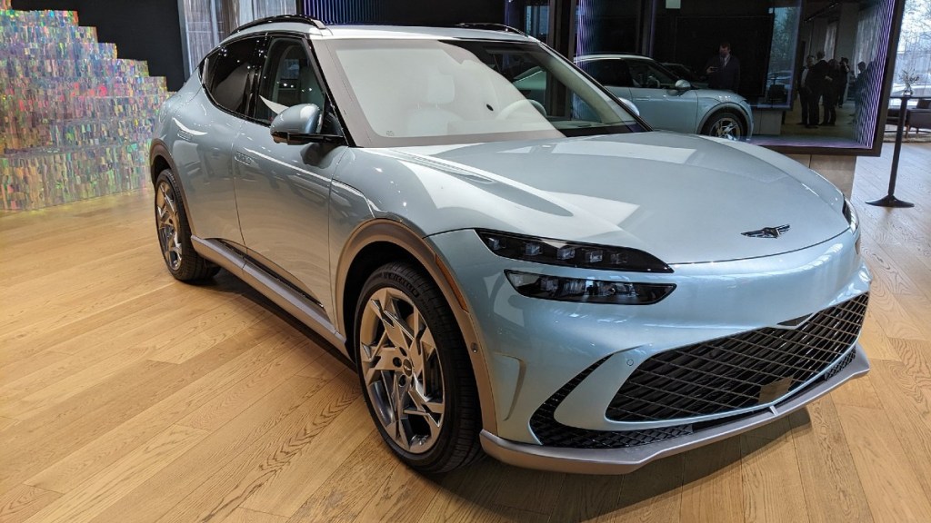 The Genesis GV60 Electric SUV Reveals a Higher Price Tag and Lower ...