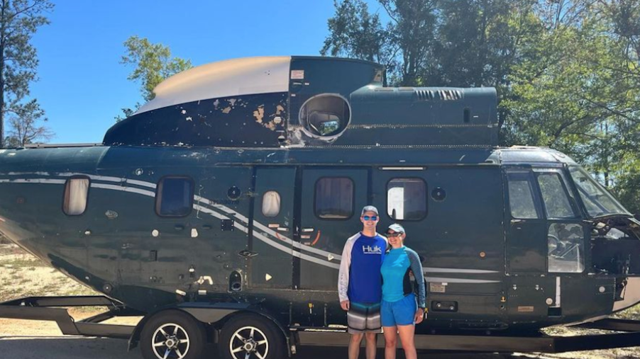 'Helicamper' Retired Helicopter Turned Into a Camper