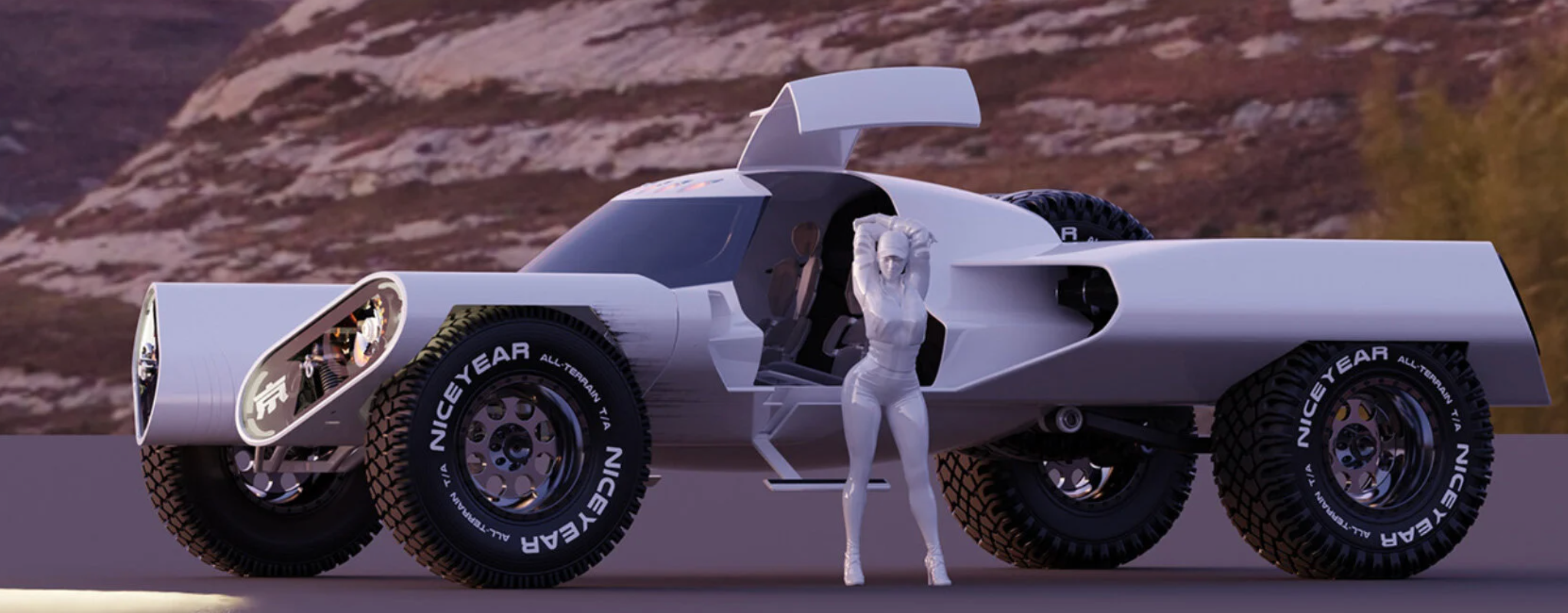 Is This the Future of Off-Roading: Articulating 'Huntress' - MotorBiscuit