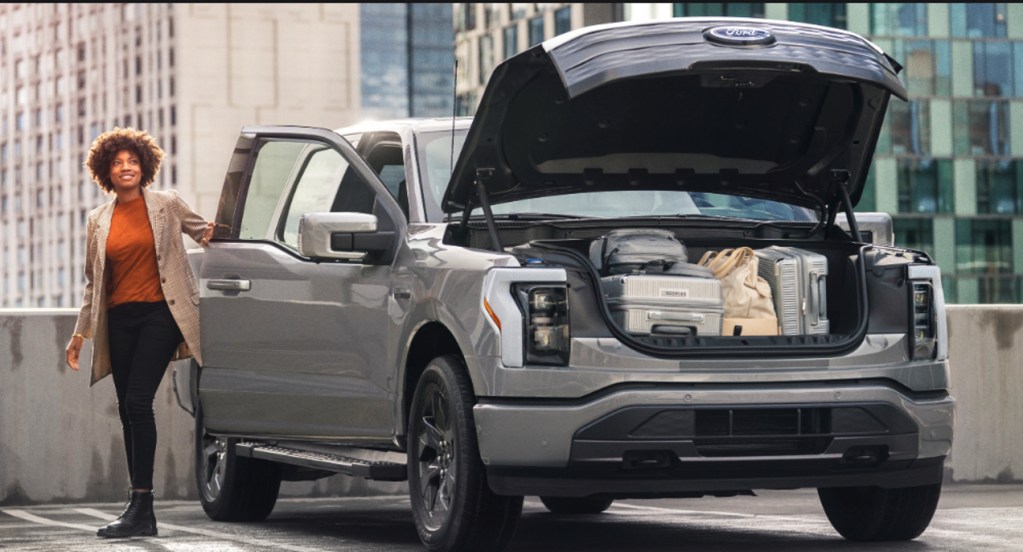 2 Ways to Enjoy the F-150 Lightning's Mega Power Frunk This Summer