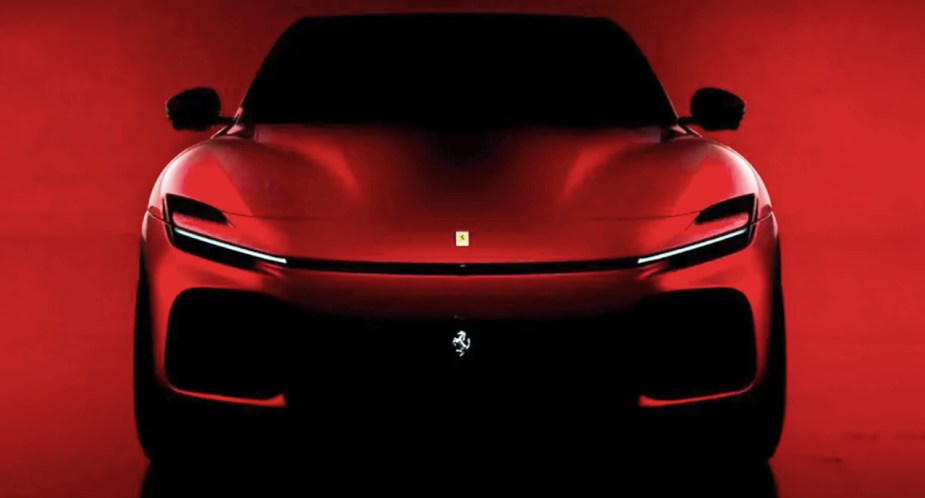 The Ferrari SUV Officially Has a Debut Date (and a V12 Engine)