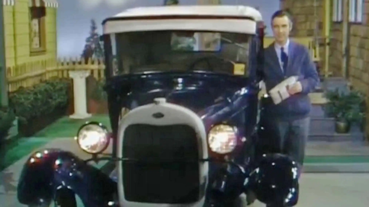 Mister Rogers and His 1928 Ford Model A: Good Feeling Driving the ...