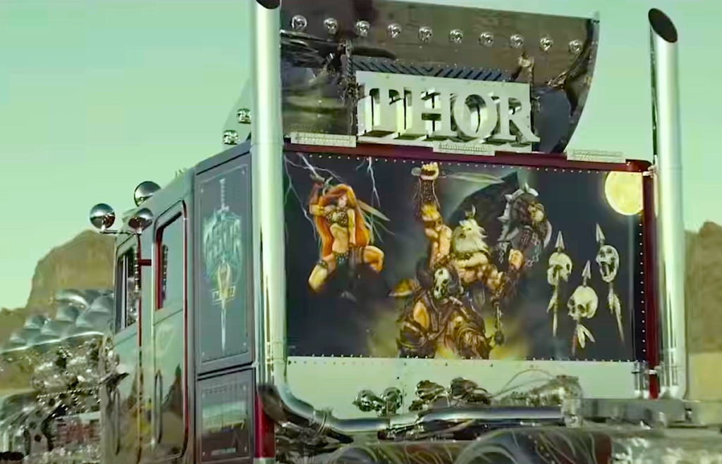 $13.2 Million 3974 HP Flame Throwing 'Thor' Semi-Truck