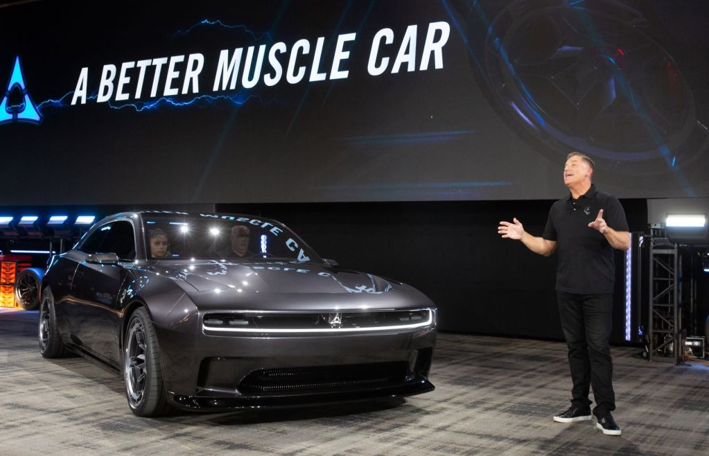 Could Dodge's 800-Volt Banshee EV Be Faster Than a Hellcat?