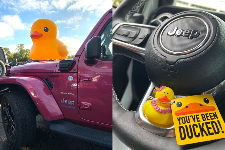 Jeep Hosts the World’s Largest Duck at the Detroit Auto Show