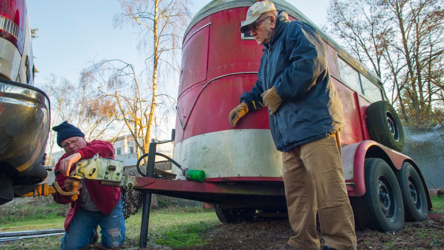 Greasing a Trailer Hitch Can Turn Into a Messy Job if You're Not Careful