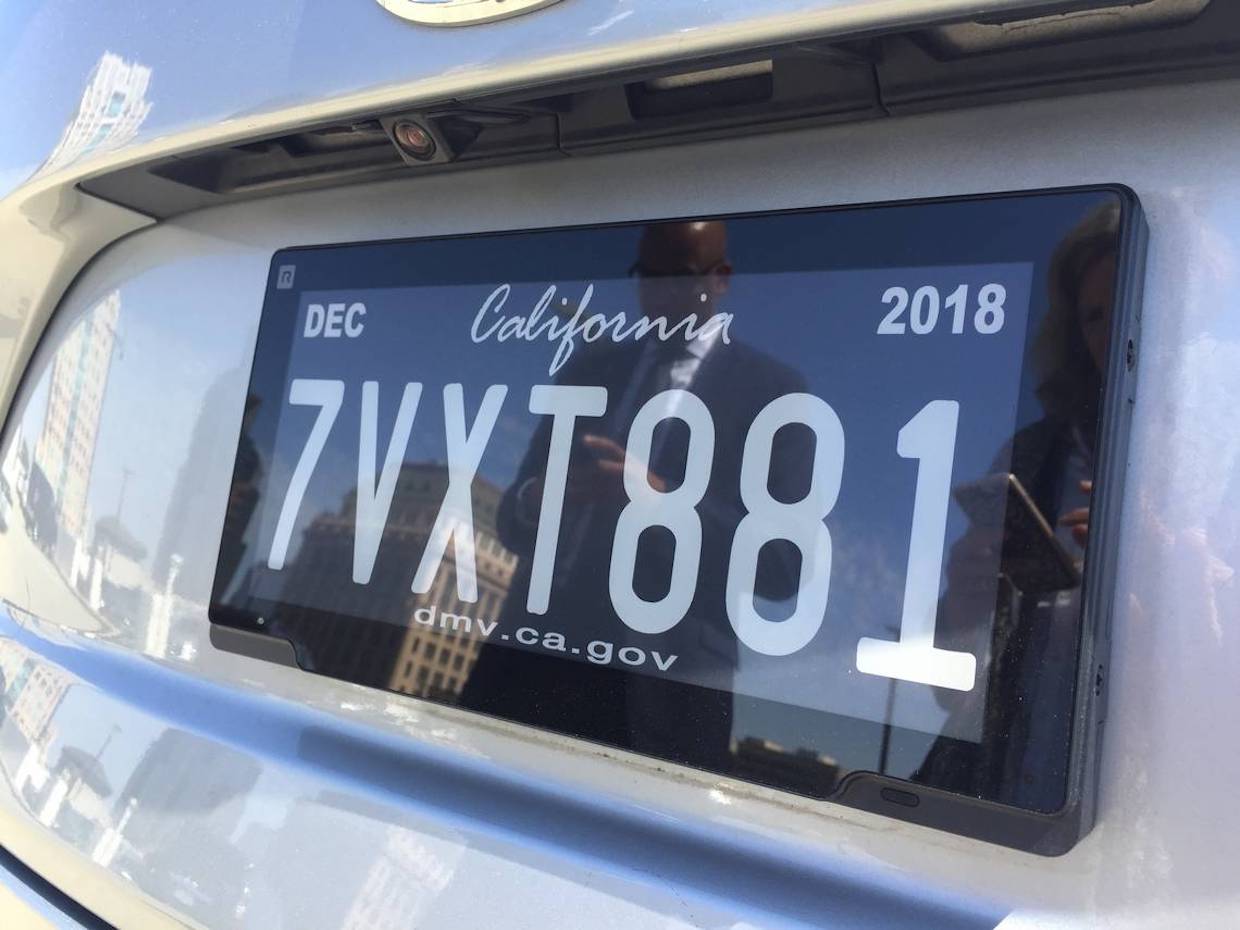 Digital License Plates Just Approved For CA: How Do They Work ...