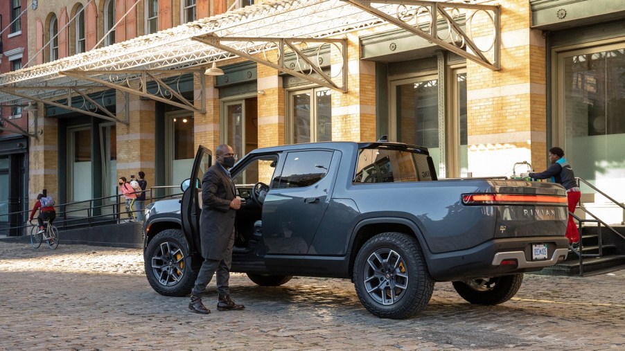Rivian Now Sells More R1T Trucks Than Nissan Does Titan Trucks
