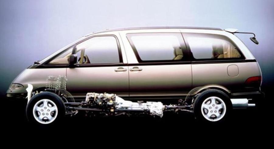 Toyota Previa: The Mid-Engine Supercar (Sort Of) That Was Also a Van