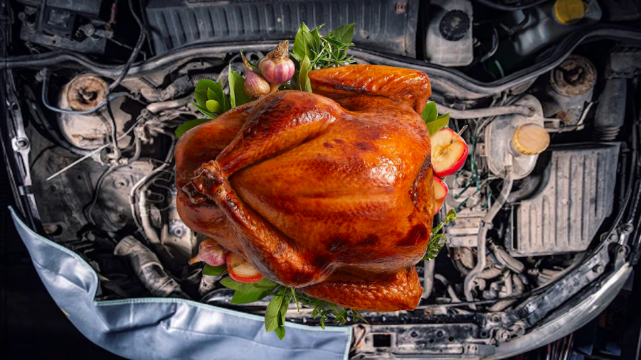 Thanksgiving Dinner How-To: Use Your Car Engine To Cook