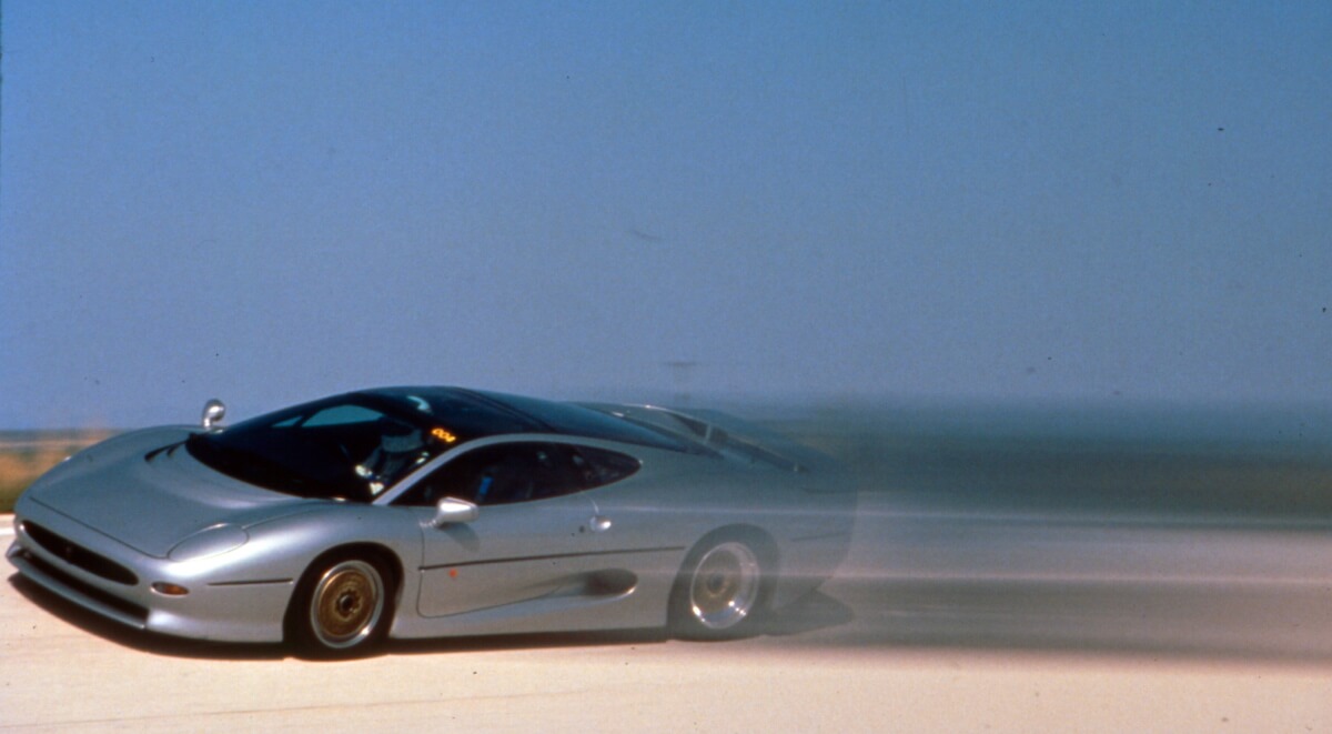 Now's Your Chance to Own a Delivery Mileage Jaguar XJ220