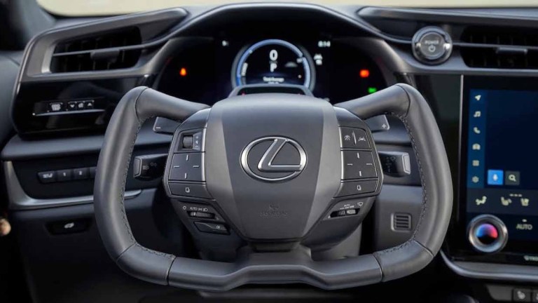 OMG, Look at the Lexus RZ Steering Yoke!