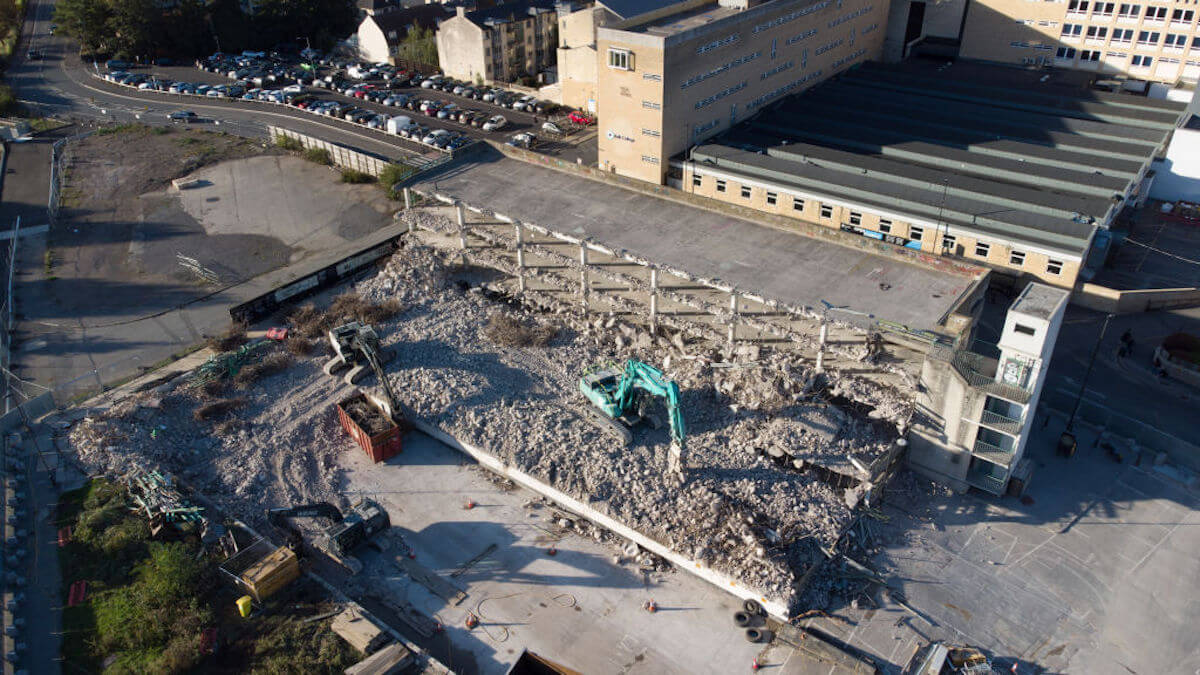 Heavy EVs Pose Threat of Parking Structure Collapses