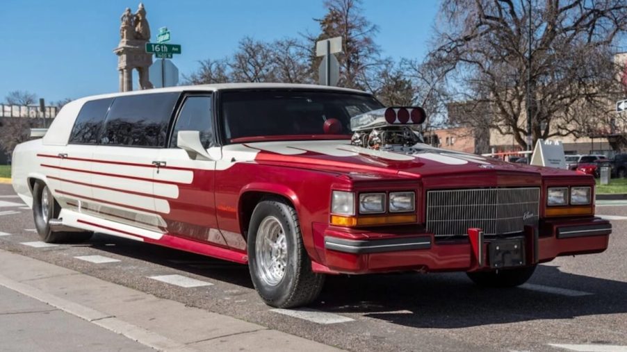 A Supercharged 454 V8 Powered Cadillac Fleetwood Stretch Limousine is ...