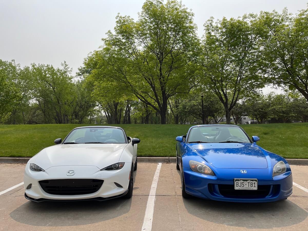 2023 Mazda MX-5 Club vs. 2008 Honda S2000: A Real-Life Convertible Comparison