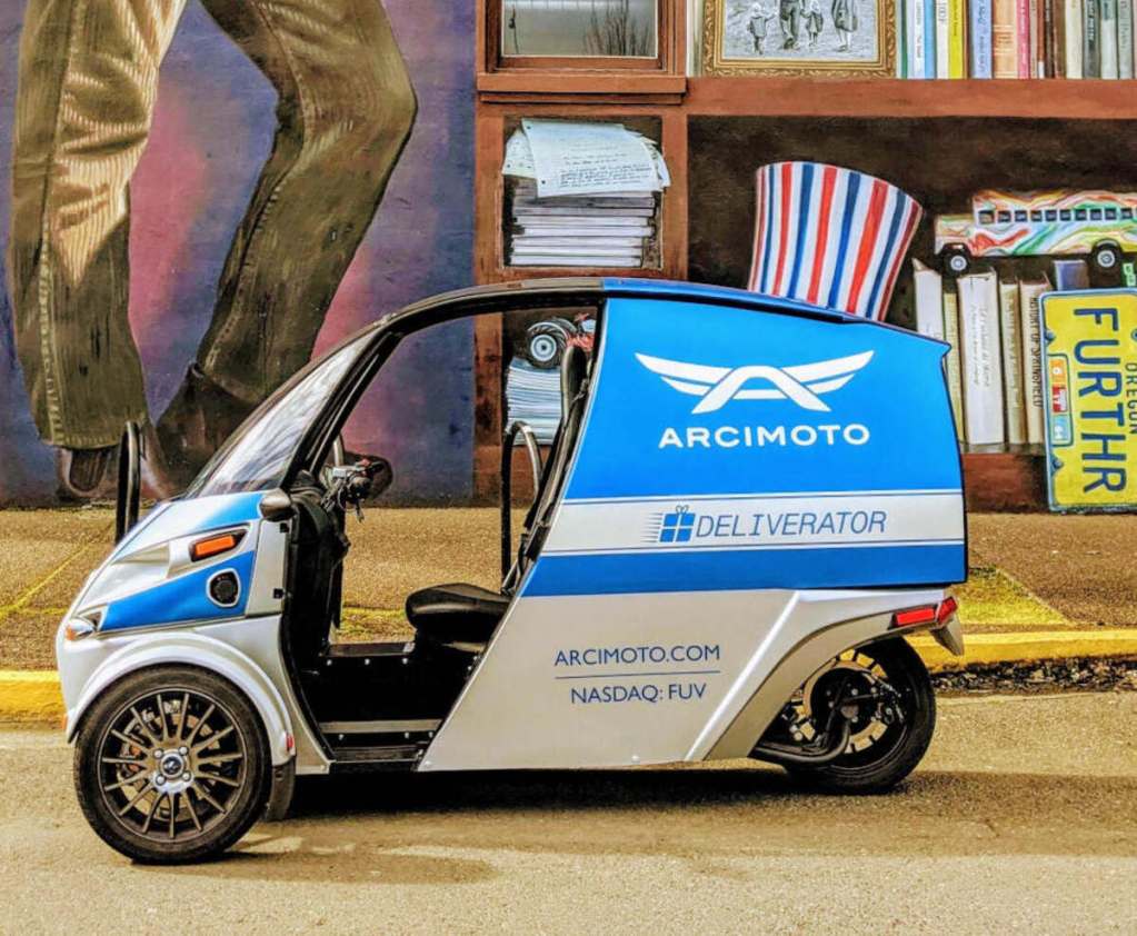 Oregon's Arcimoto 3-Wheel Truck Goes 75 mph With 100-Mile+ Range