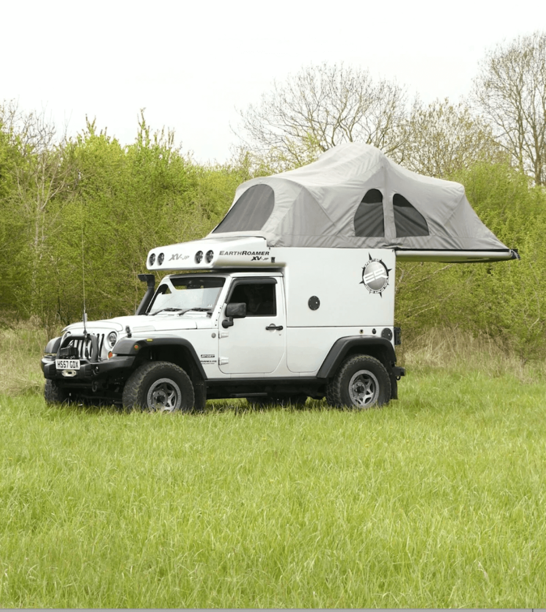 The Jeep Wrangler Camper by EarthRoamer Is the Coolest Jeep Ever Made