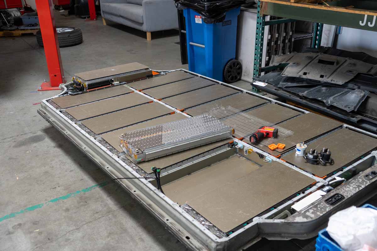 Tesla Battery Failure? Forget Replacement, this Shop Can Rebuild It