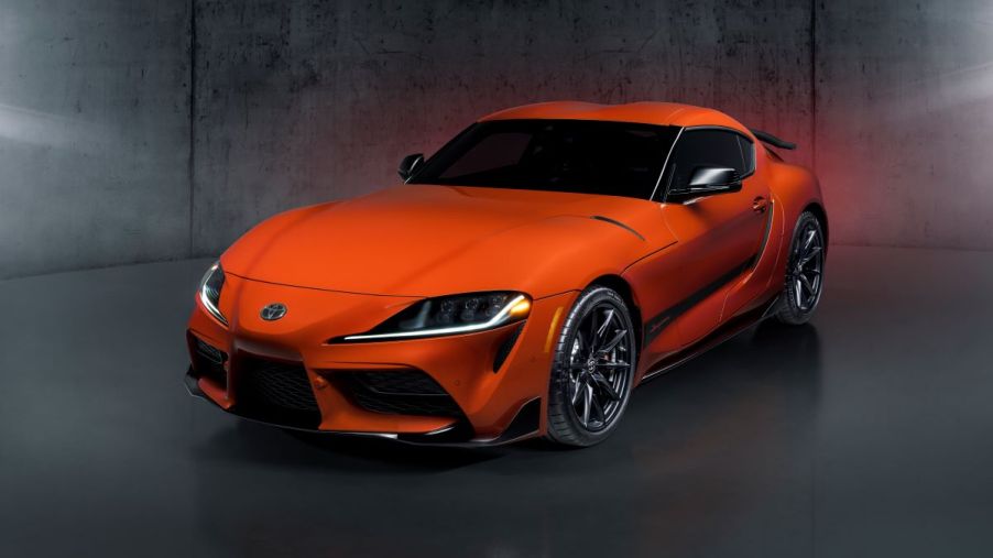 The Toyota GR Supra's New Exclusive Orange Color Option Will Set You ...