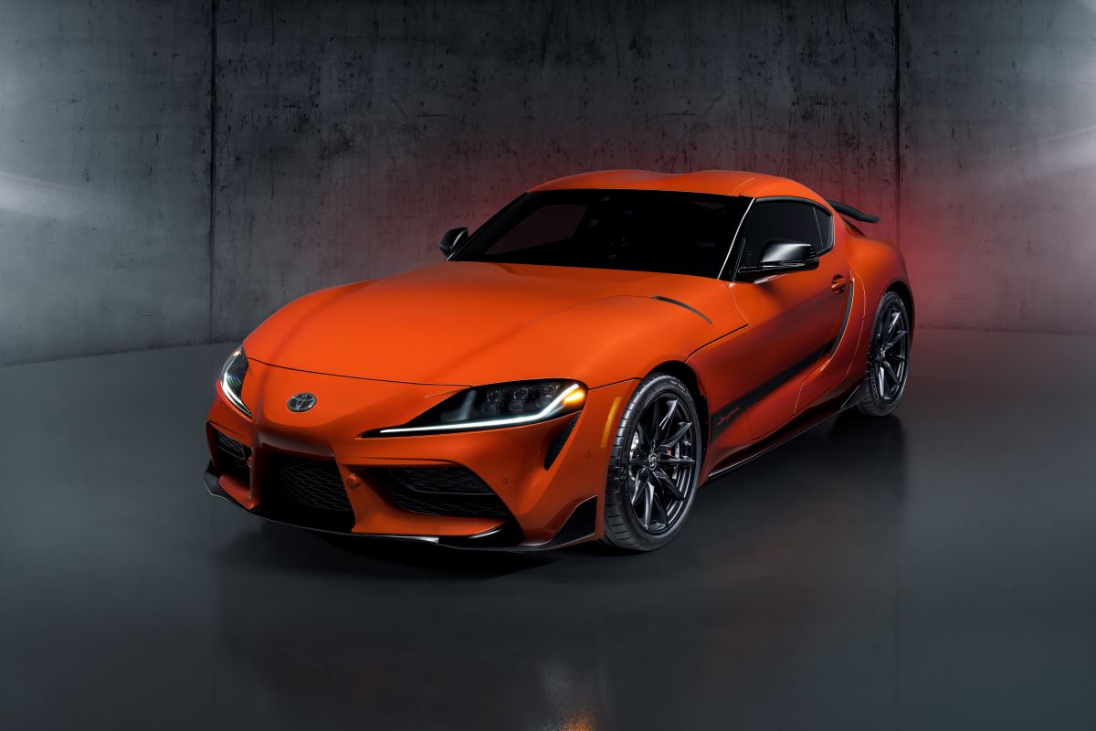 The Toyota GR Supra's New Exclusive Orange Color Option Will Set You ...
