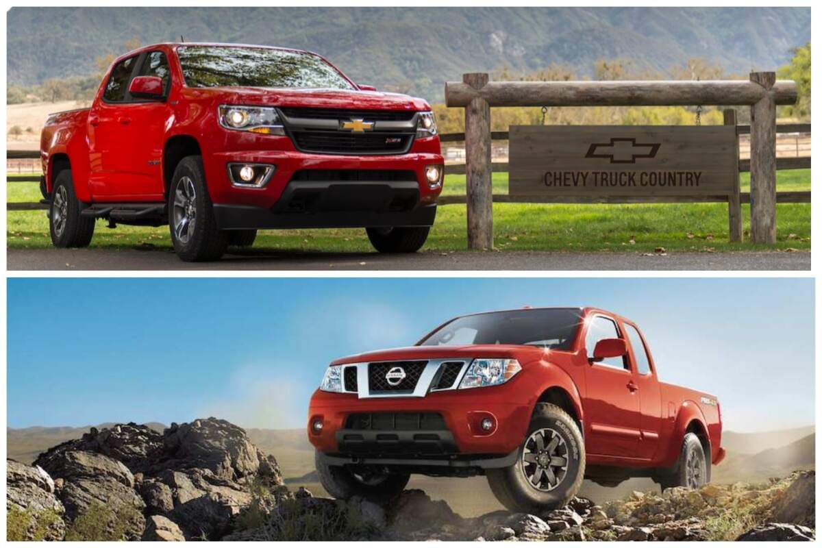 2018 Chevy Colorado vs. 2018 Nissan Frontier: Used Midsize Trucks ...