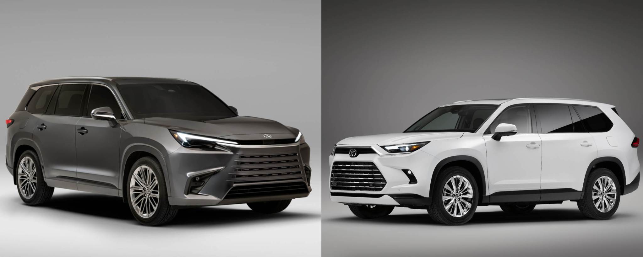 2024 Lexus TX vs. 2024 Toyota Grand Highlander: Platform Partner Punch-Out