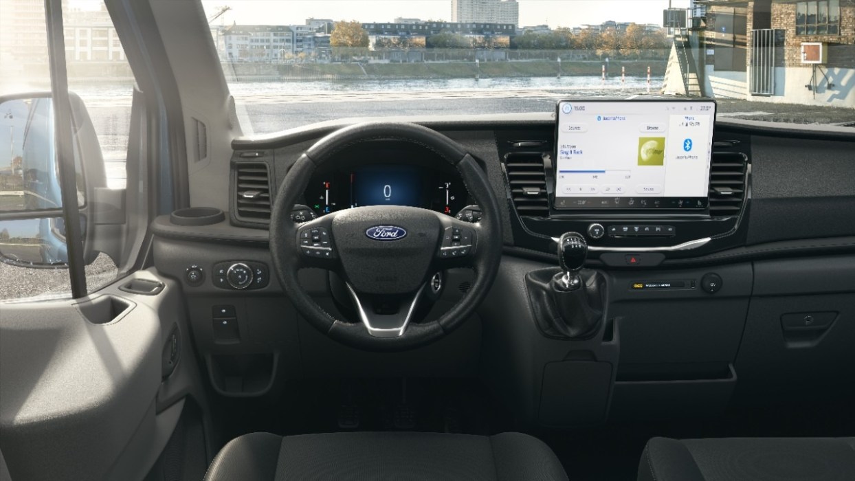 The 2024 Ford Transit Steering Wheel Can Do Something Really Strange