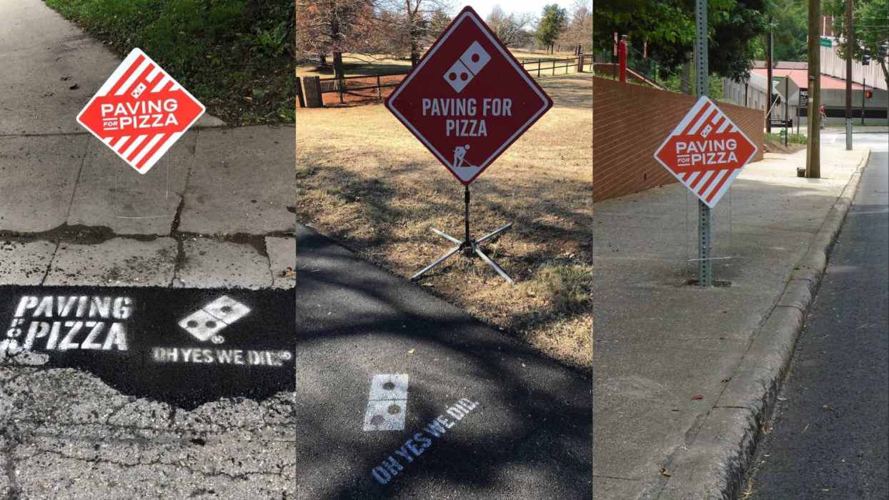 Did Domino's 'Paving for Pizza' Program Ever Fill All Those Potholes?