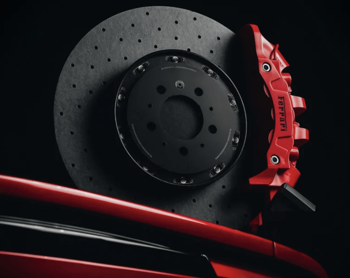 This Looks Like a Ferrari Disc Brake But It's Not