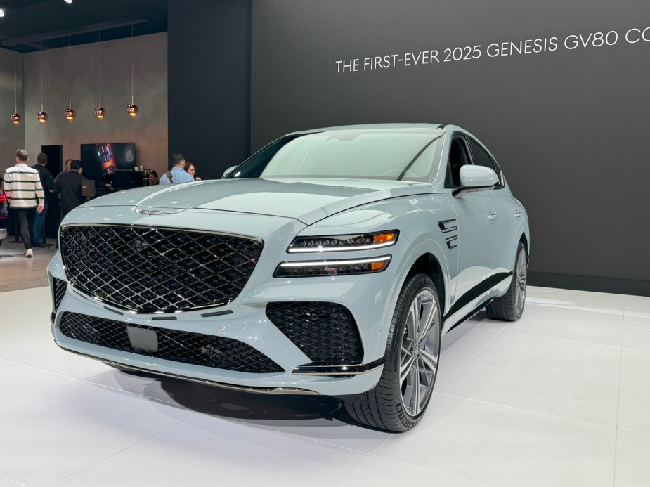 Luxury and Muscle Make the Genesis GV80 Coupe Irresistible