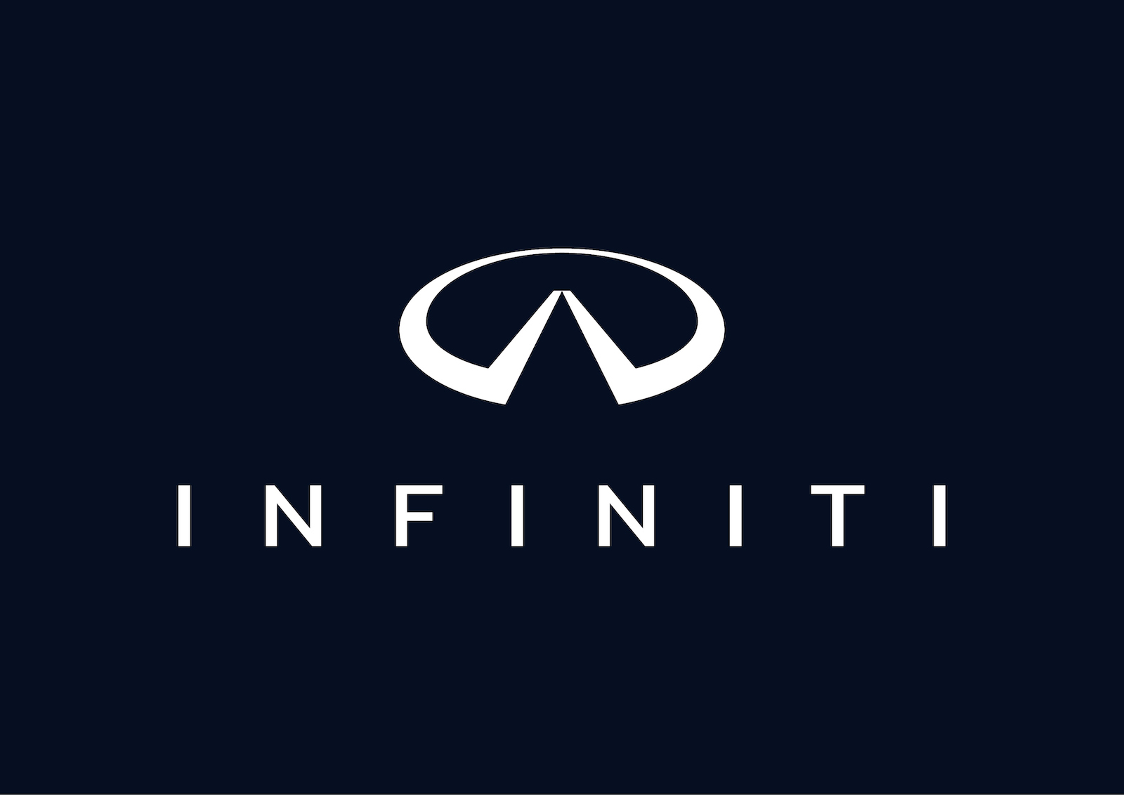 The INFINITI Brand Logo is a Road Disappearing into the Horizon