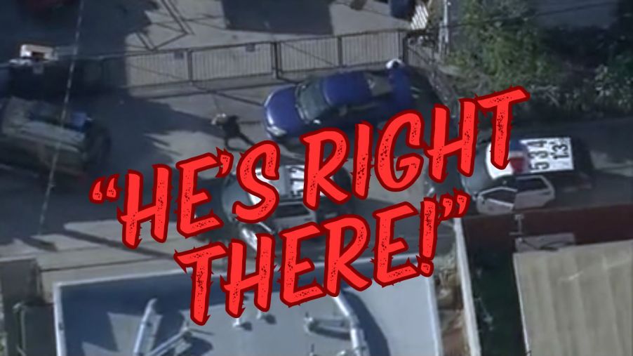 LA Car Chase Suspect Nearly Lost the Cops— By Hiding Beside a Car As a ...