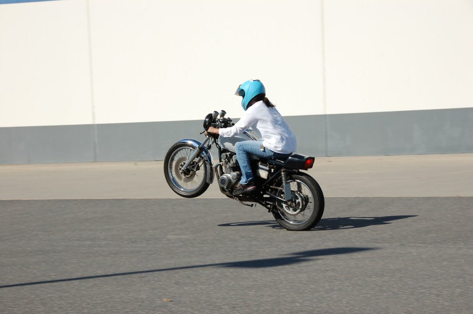 Are Motorcycle Wheelies Illegal?
