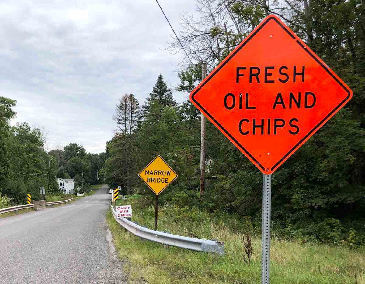 No, ‘Fresh Oil and Chips’ Road Signs Aren’t Advertising for an Upcoming Restaurant