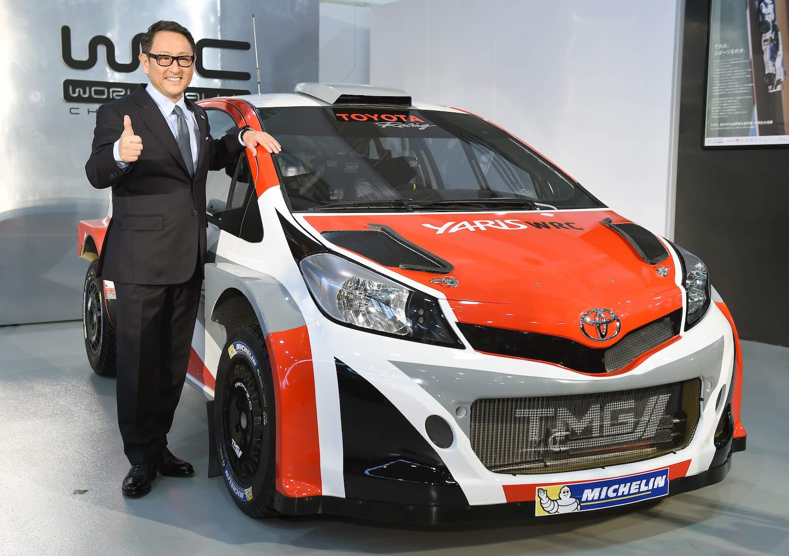 Akio Toyoda Flips Yaris on a Race Track, Also Reinstated as Chairman