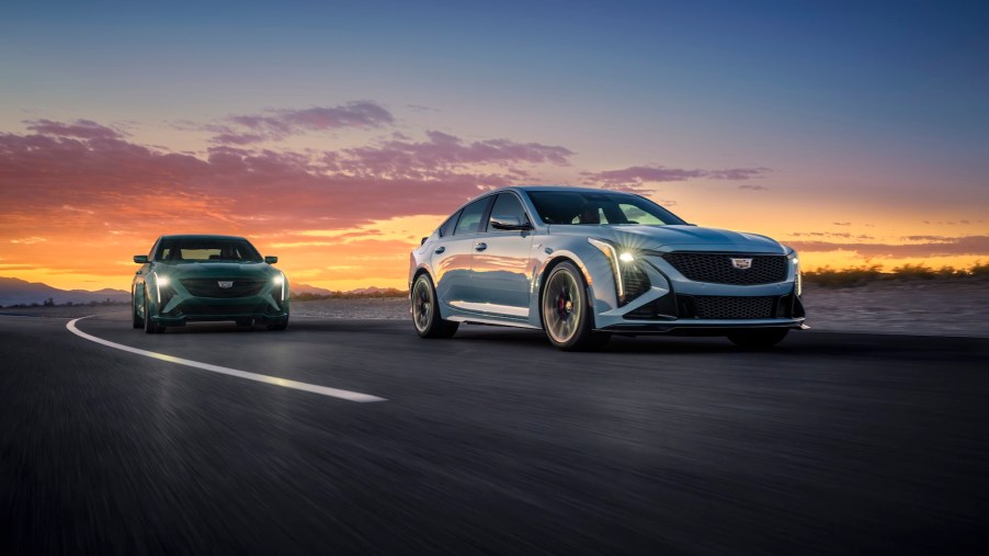 The Cadillac Blackwing Falls Behind the 6 Fastest V8 Sedans