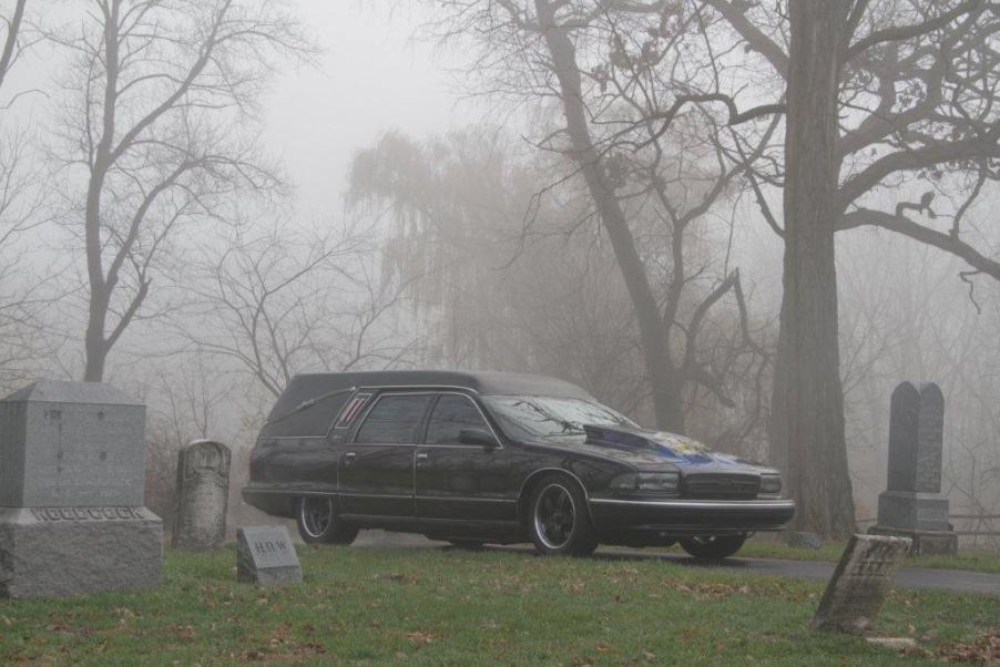 The World’s Fastest Hearse Gets You to the Cemetery at 160 MPH