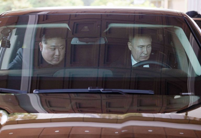 Vladimir Putin and Kim Jong Un’s Roadtrip Has Social Media Cracking Up