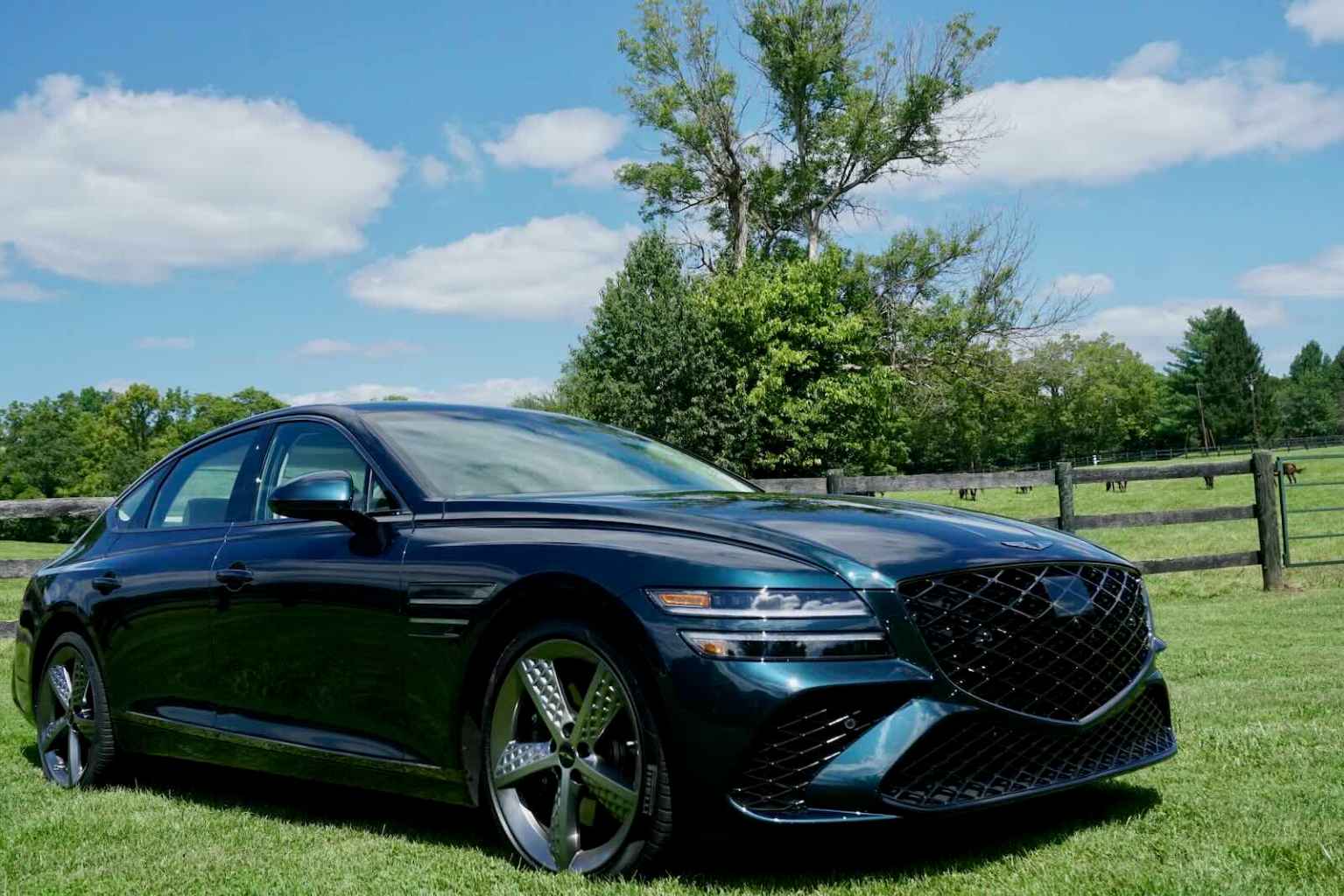 Test drive: the 2025 Genesis G80 3.5T Prestige sedan is my kind of quirky