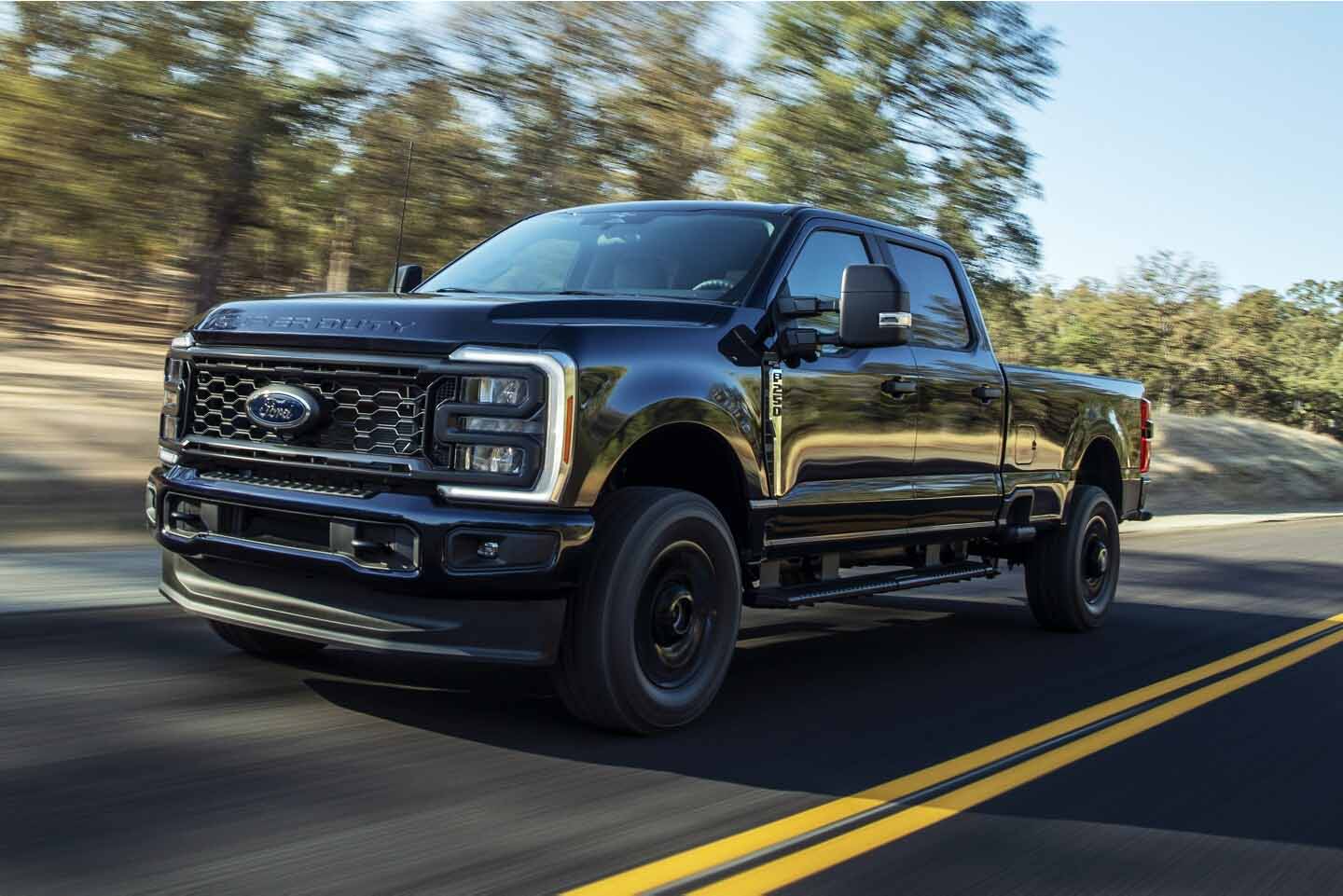 The 2025 Ford F-Series lineup makes diesel engines harder to get